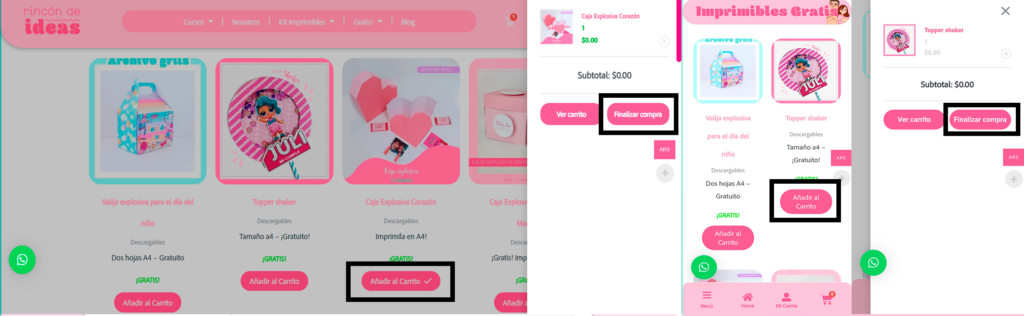 ¿Como accedo a un kit imprimible gratis? – Rincón de Ideas